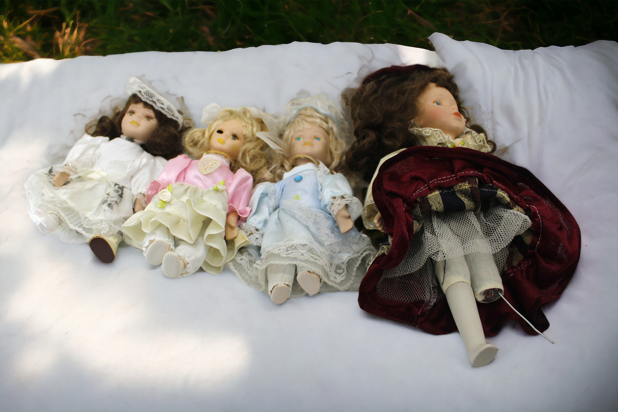 Vintage Deformed Dolls, Broken Doll Parts, Porcelain Doll Parts, Repair ...