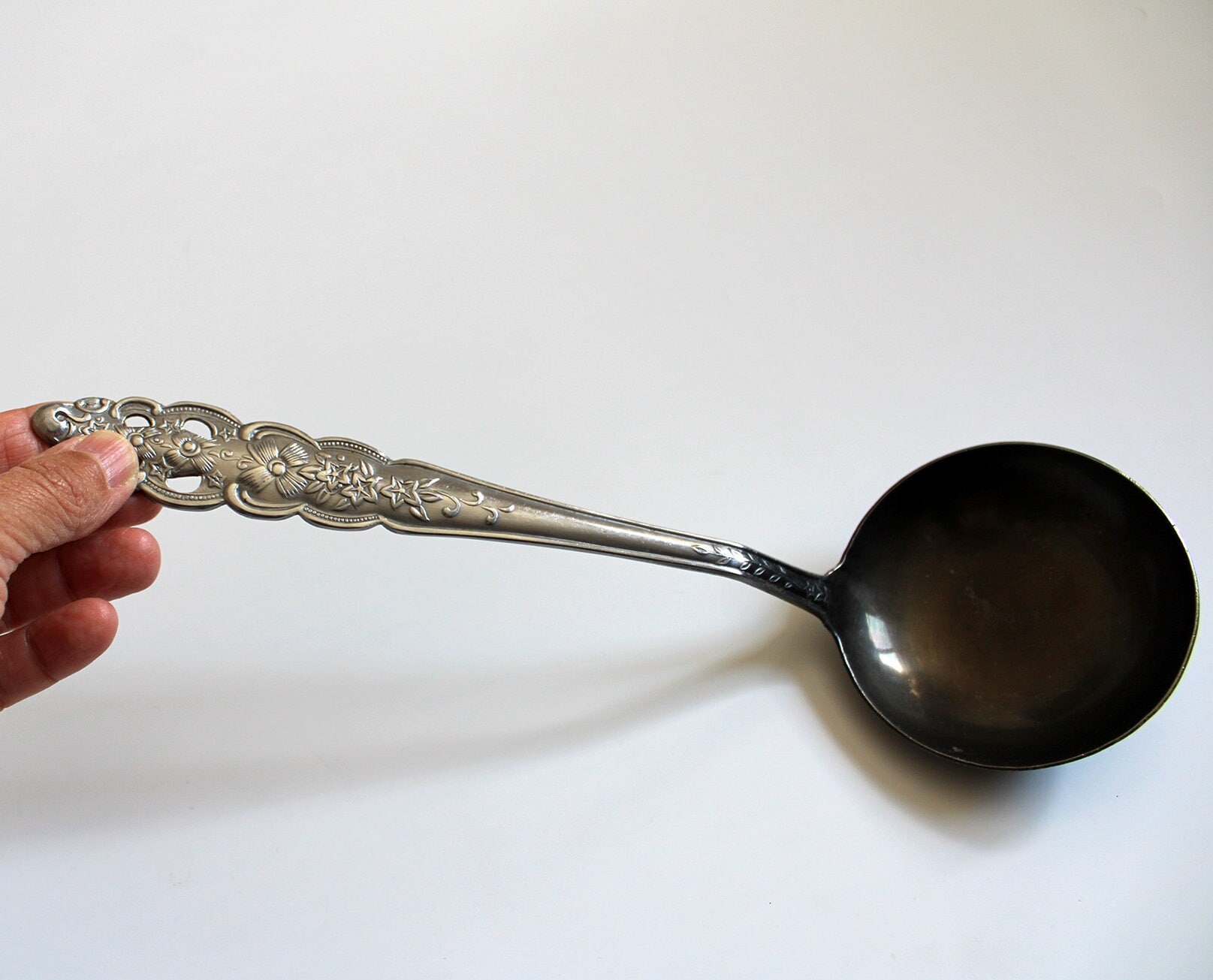 Vintage Ladle, German Cuisine Ladle, Mother's Day Gift, Metal Ladle ...