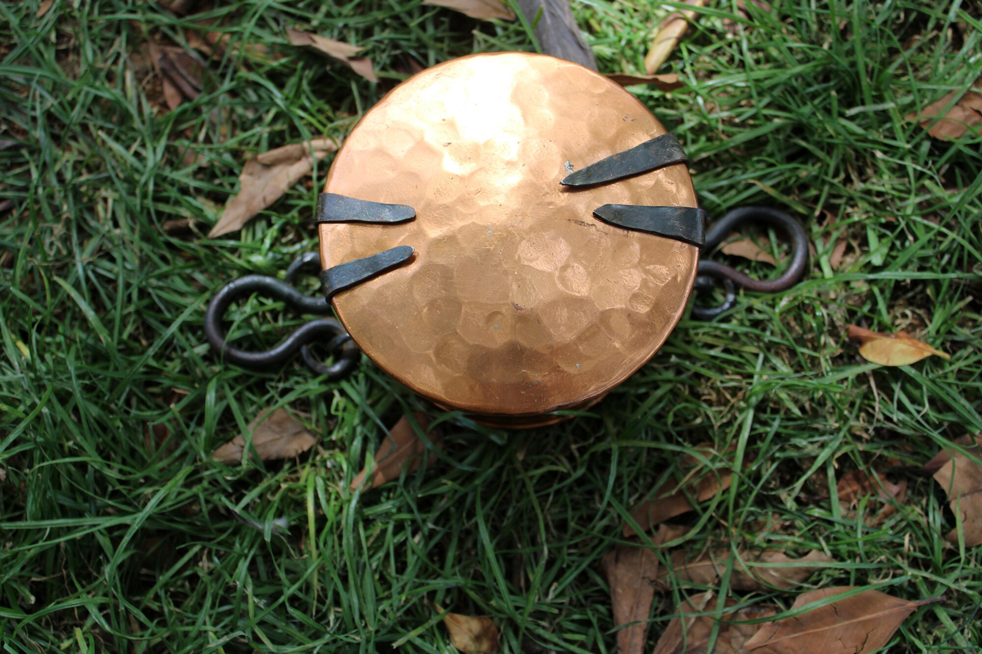 Copper Handle Cauldron Old Miniature Copper Cauldron - Etsy