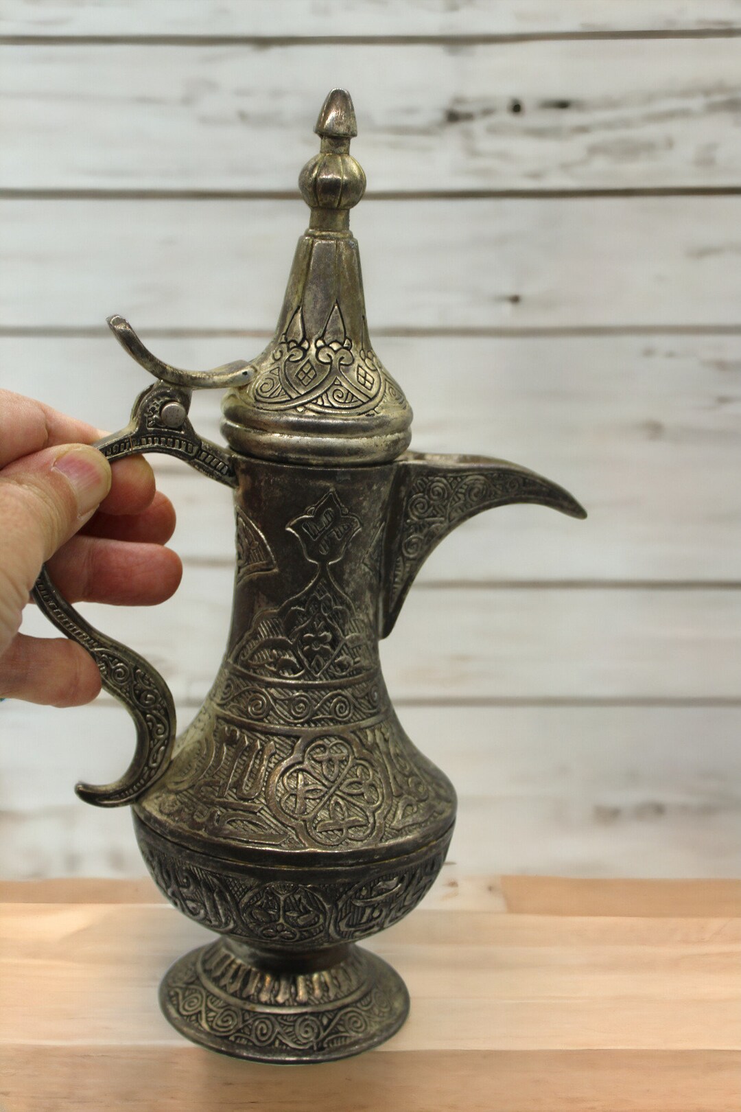 Handmade Vintage Metal Jug: Turkish Kitchen Decor - Etsy