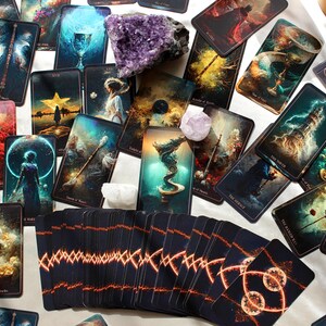 Delusion Tarot Deck&shade Tarot Deck With Guidebooks, 78 Cards Tarot ...