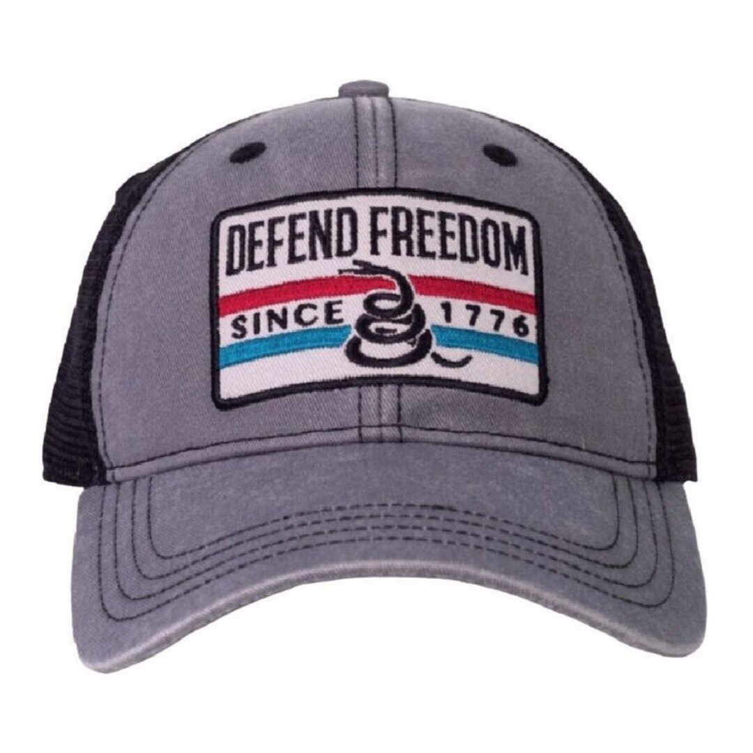 Defend Freedom Since 1776 Embroidered Mesh Cap Hat NEW Fast Free Ship ...