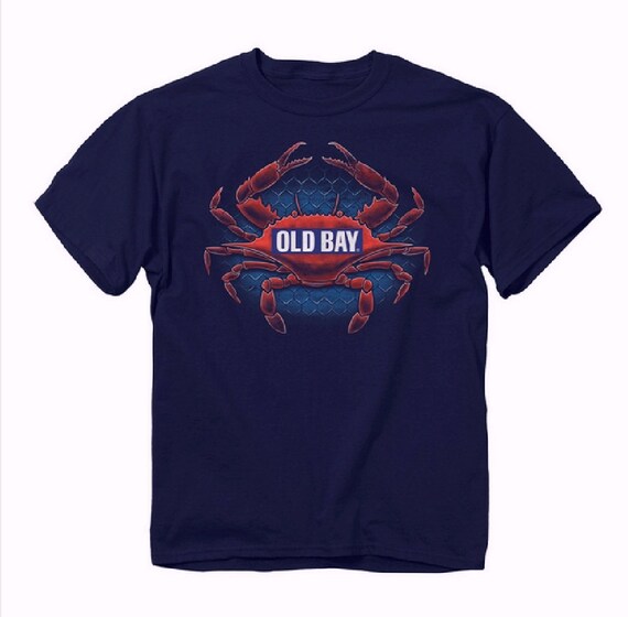 Old Bay Crab Emblem Short Sleeve T-shirt - Etsy