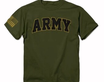 Green Army T Shirt - Etsy