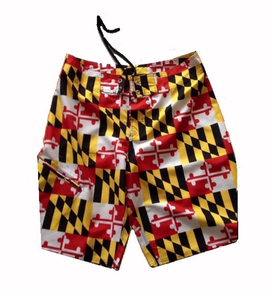 Maryland Flag Board Walking Shorts Pants - Etsy