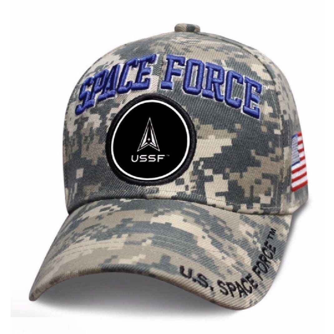 U.S. Space Force Camo Official Licensed Cap Hat NEW Fast Free Shipping ...