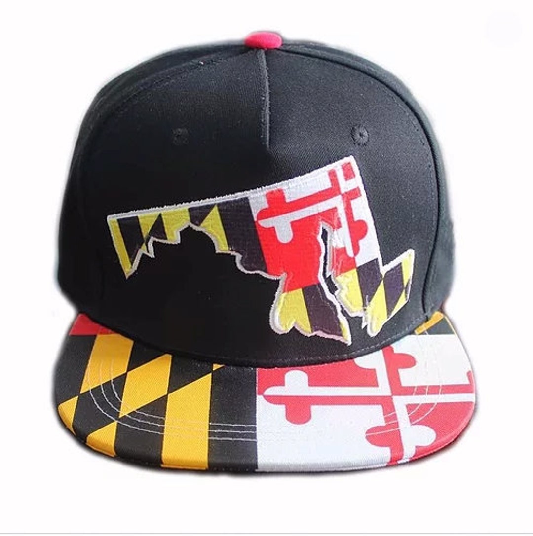 Maryland State Embroidered Cap Hat - Etsy
