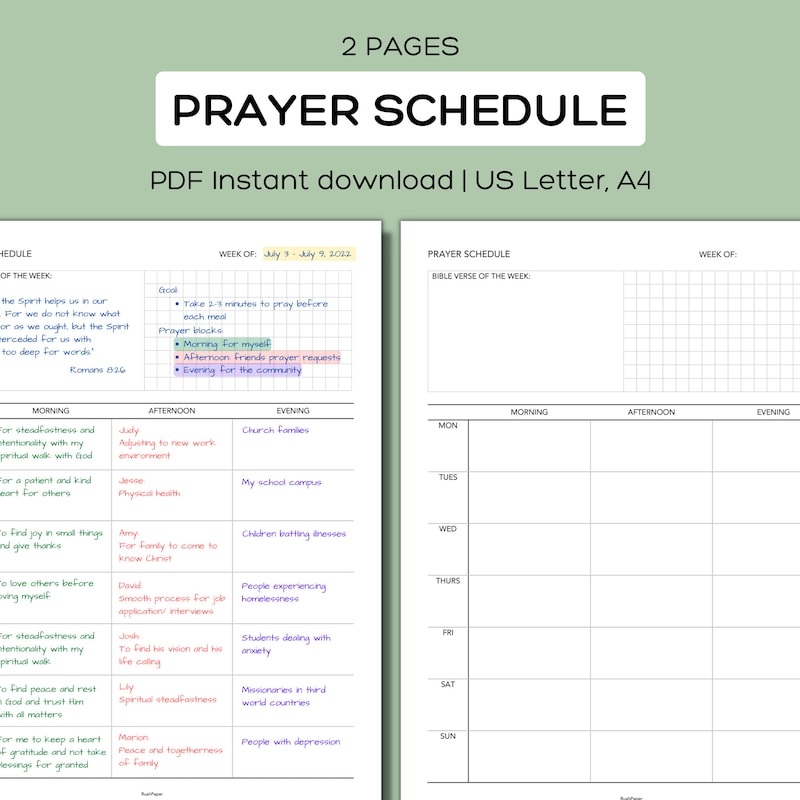 Prayer Reminder - Etsy