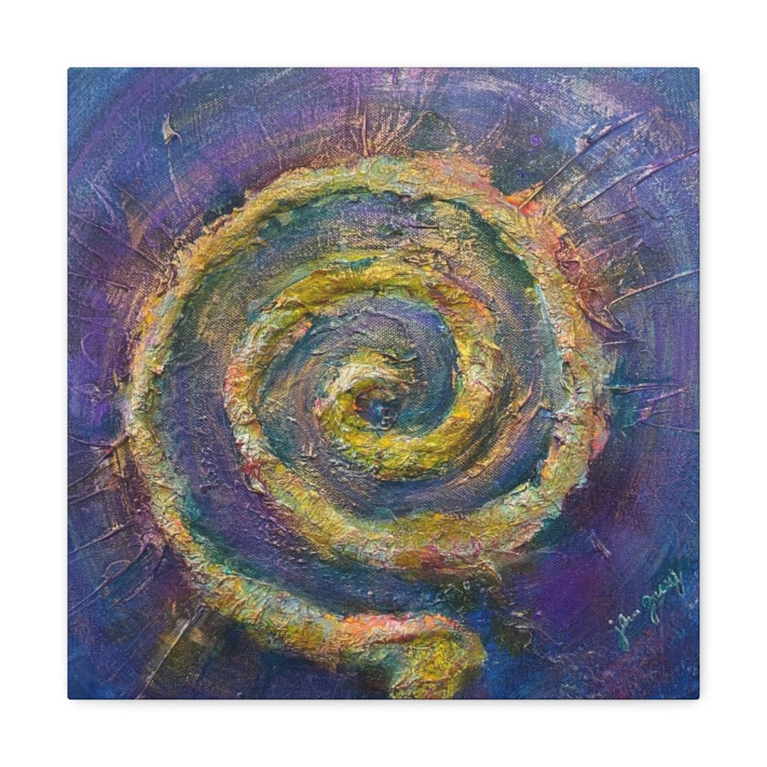 Spiral Print, Visionary Art, Spiral Themed Home Decor, Wall Art Decor ...