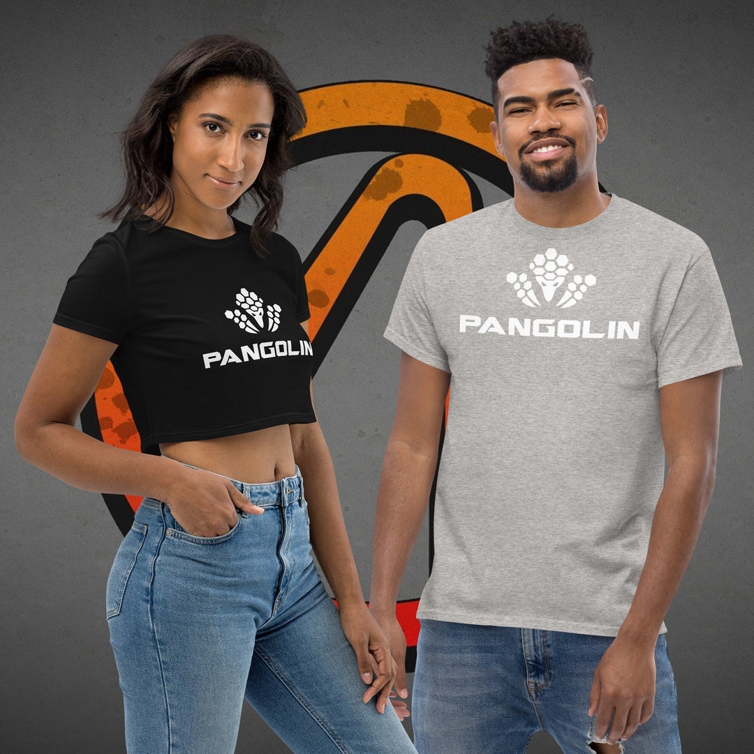 Pangolin Borderlands Weapons Manufacturer Gaming Soft Cotton Tee Gift ...