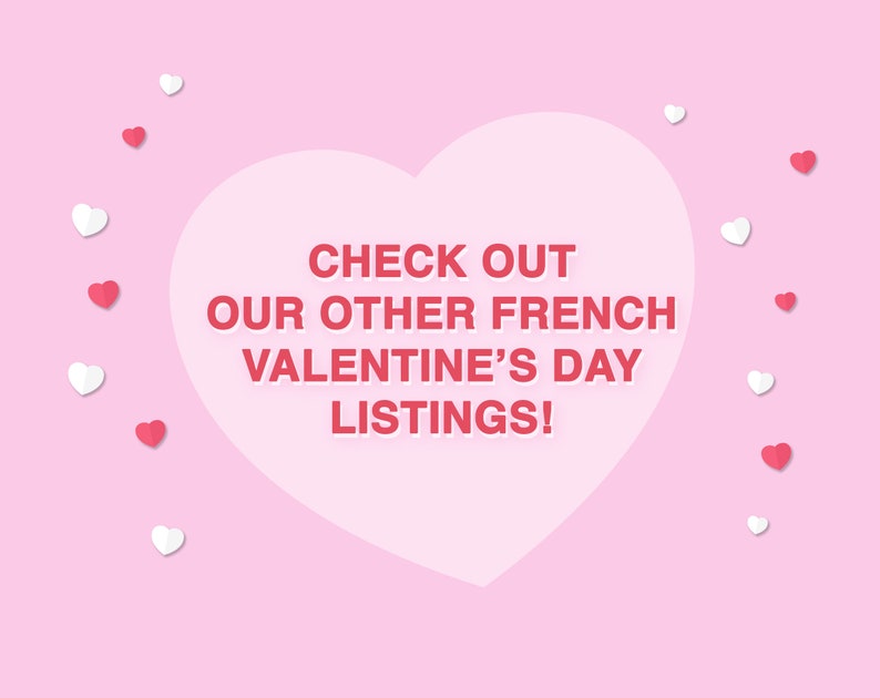 French Valentine's Day Printable Coloring Cards, Kids Valentines Cards ...