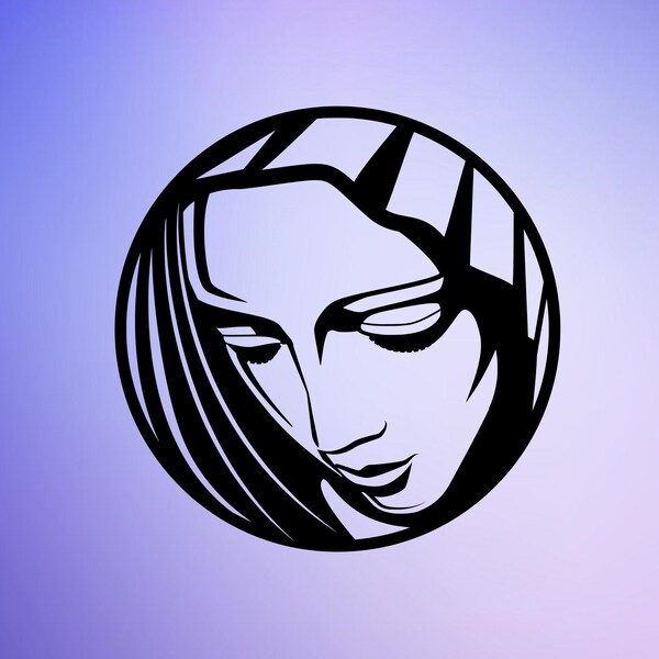 Mary With Rosary Svg - Etsy