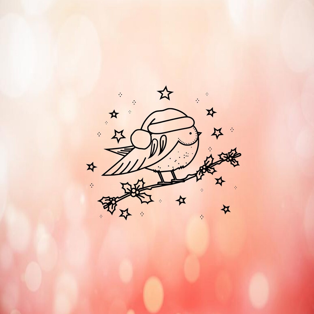 Robin Svg Robin Png Christmas Robin Svg Winter Robin - Etsy Australia