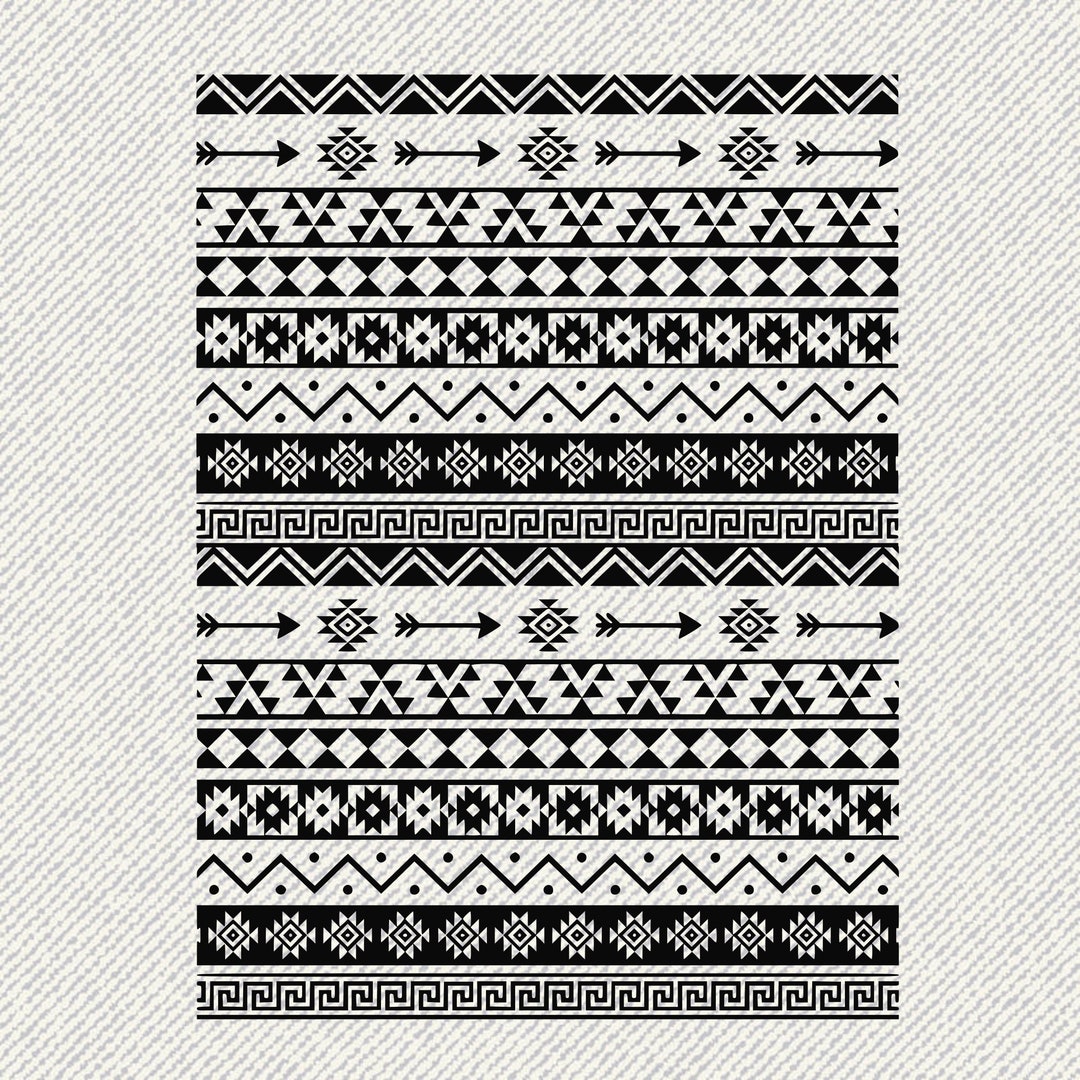 Aztec Print Svg, Aztec Pattern, Aztec Svg, Seamless Print, Aztec Print ...