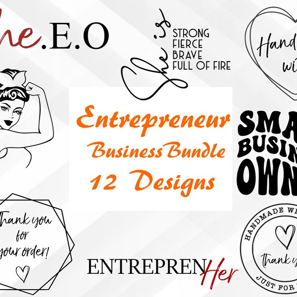 Entrepreneur Svg - Etsy