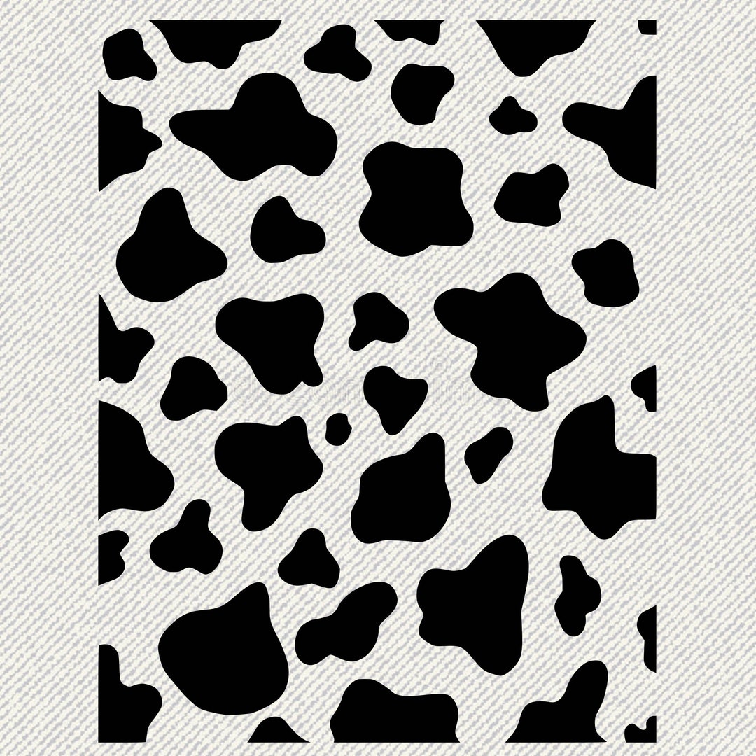 Cow Print Svg Cow Pattern Cow svg Seamless Print Cow - Etsy México