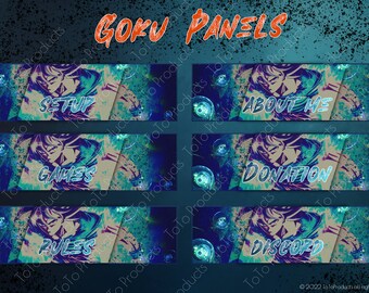 Dragon Ball Z Twitch Panel - Etsy