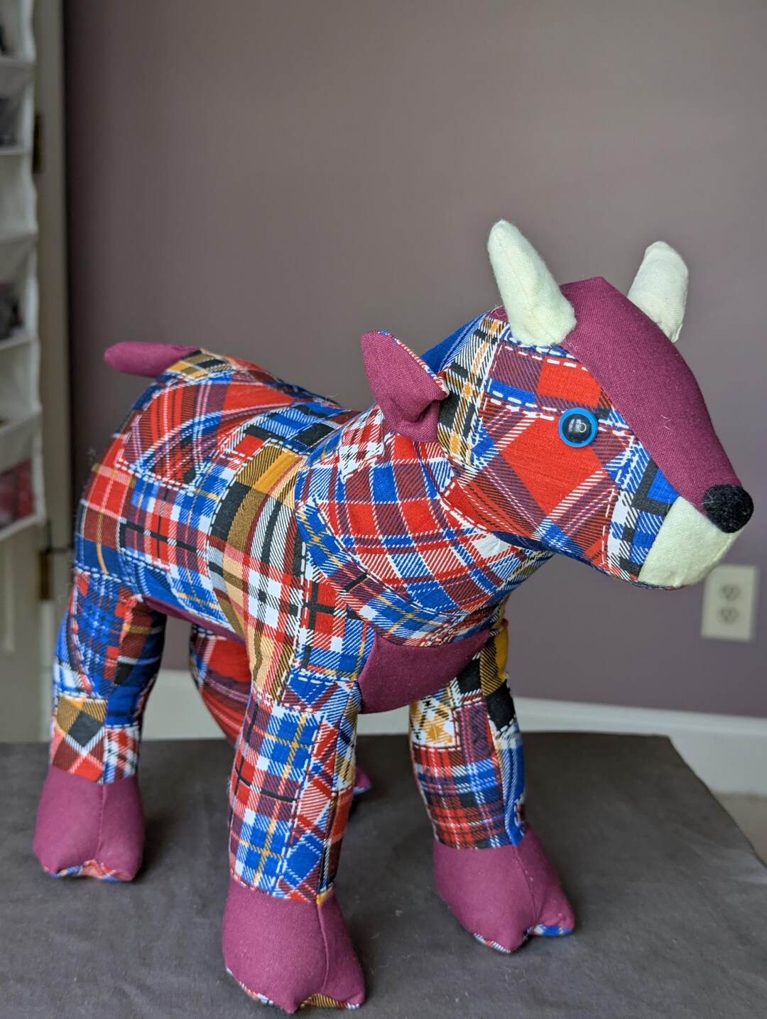 Stuffed Animal Goat - Etsy