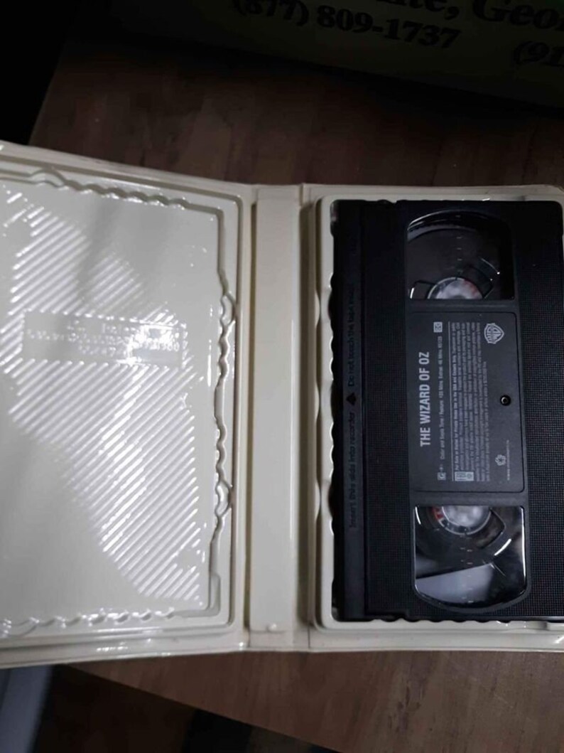 Vintage WIZARD of OZ VHS Tape - Etsy