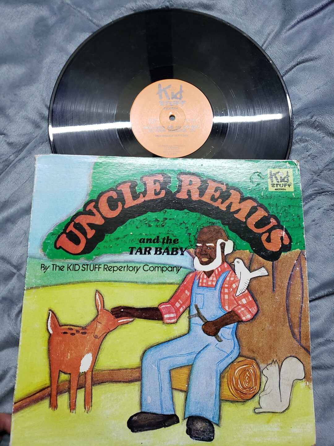 1978 RARE Vintage Kid Stuff Record Album Uncle Remus and the Tar Baby ...