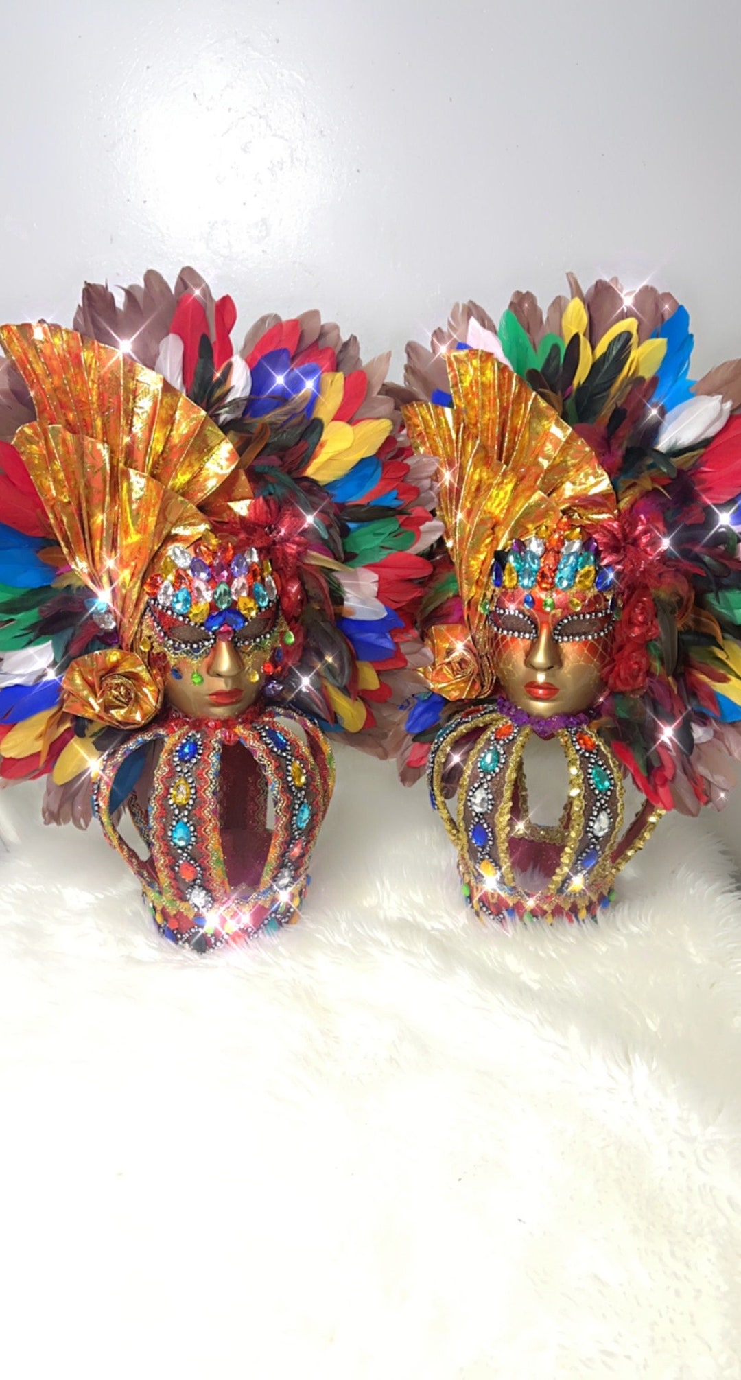 Crown Mask Oya - Etsy