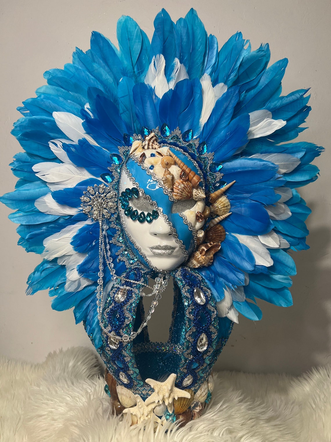 Yemaya crown - Etsy España