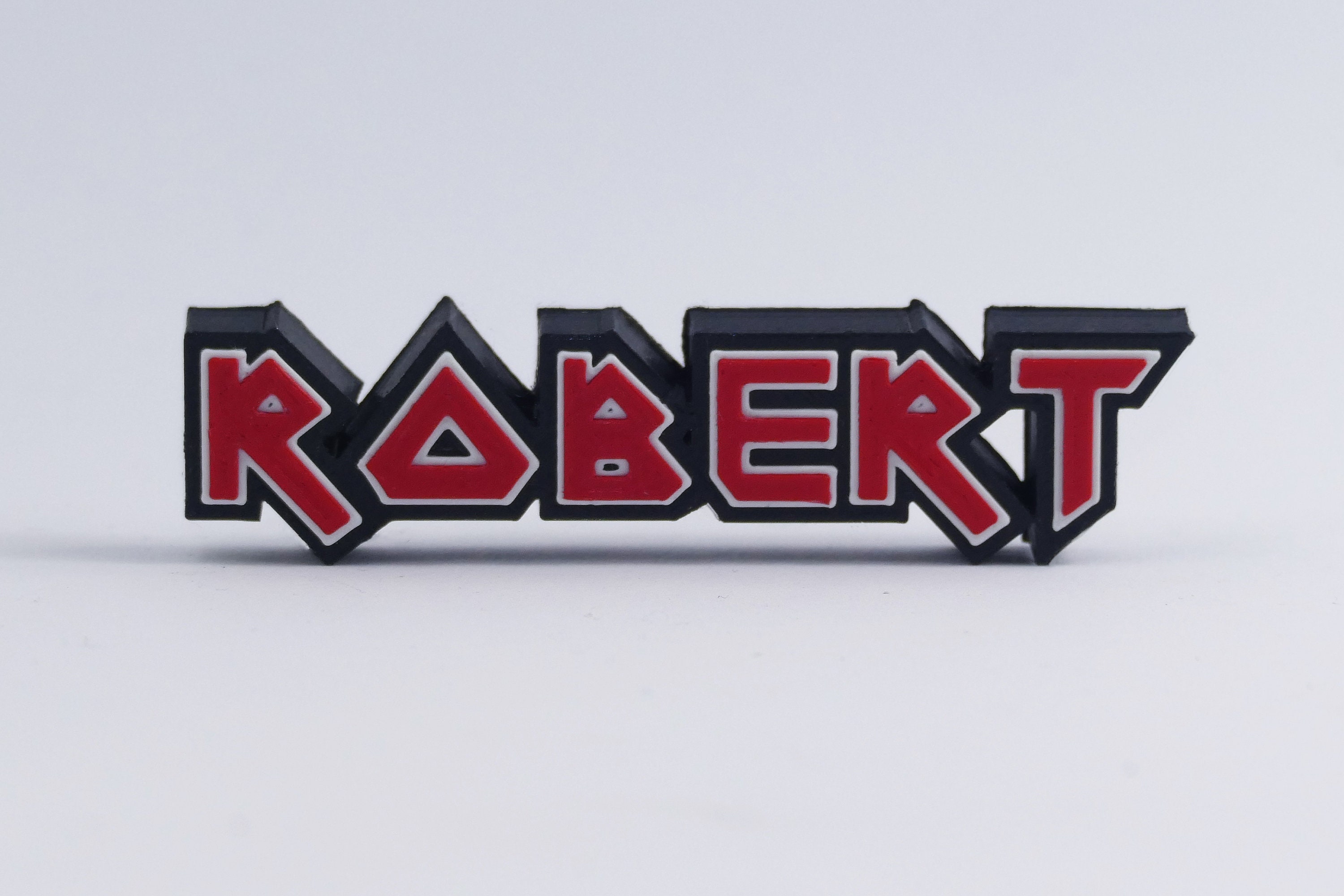 Custom Name Iron Maiden Font 3D Print - Etsy UK