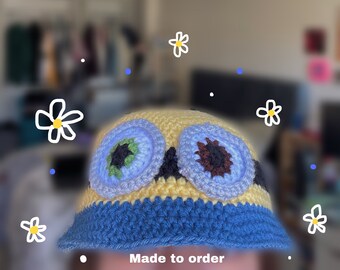 Minion Bucket Hat - Etsy