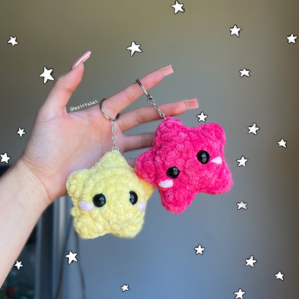 Star Keychain - Etsy