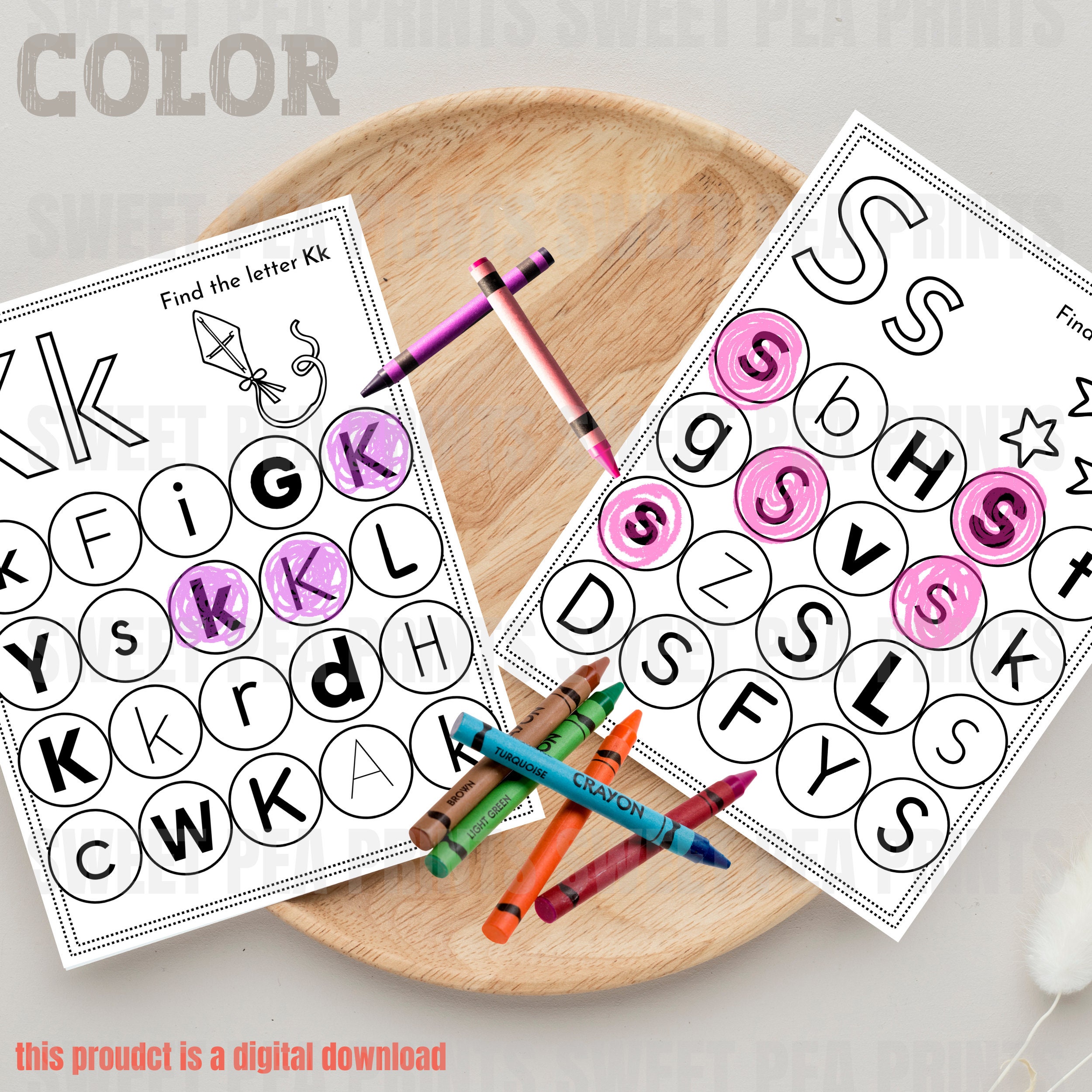 Printable Alphabet Worksheet for Elementary Homeschool Curriculum for ...