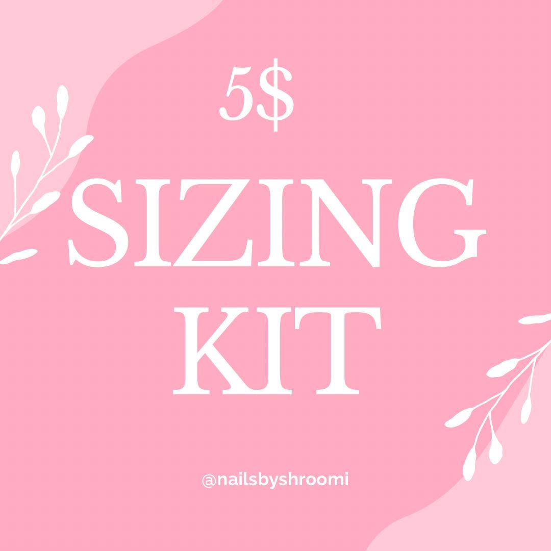 Sizing Kit/press-ons, Cute, Simple - Etsy