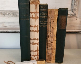 Emerald Green Books - Etsy