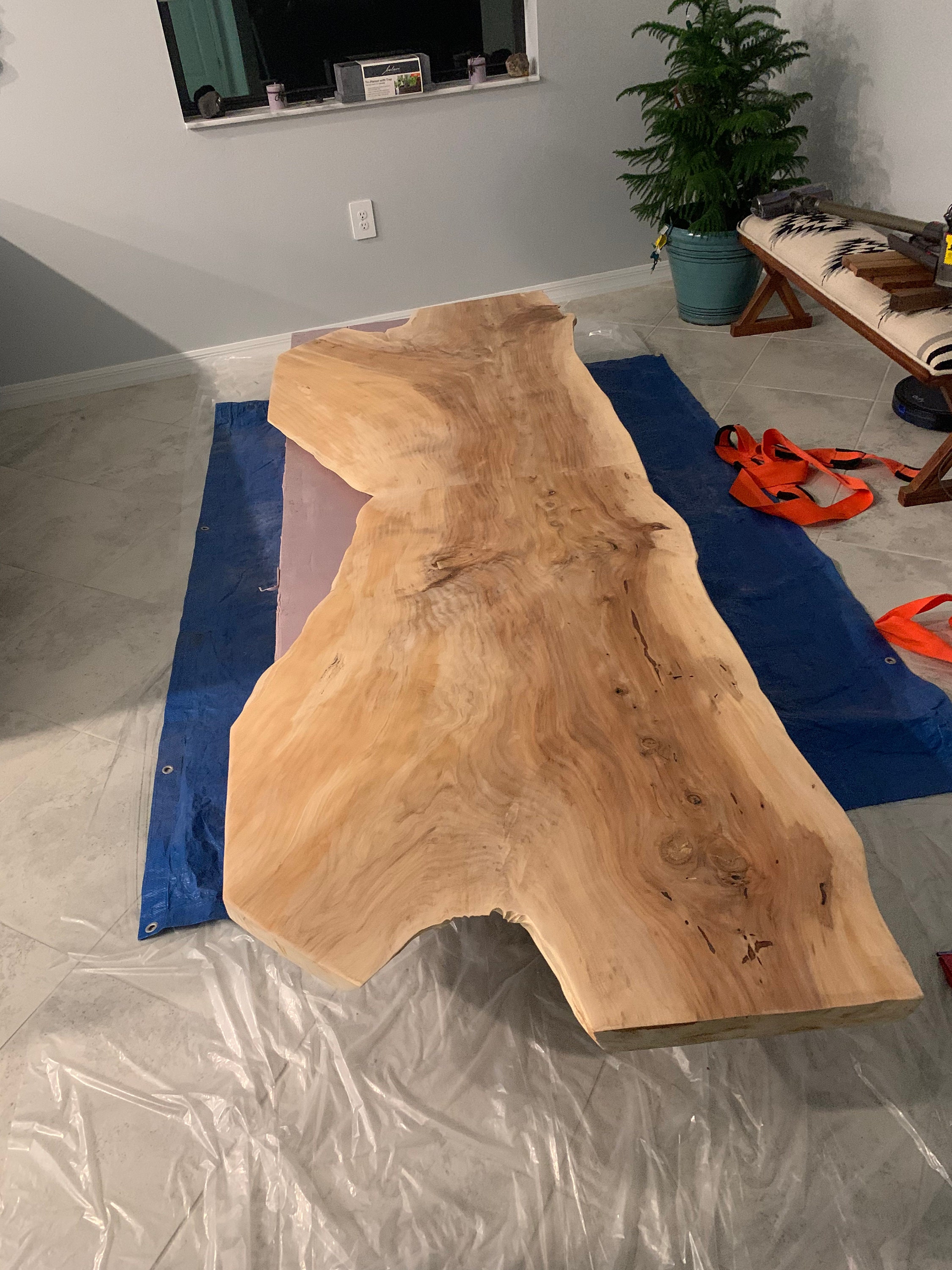 Live Edge Dinner Table - Etsy