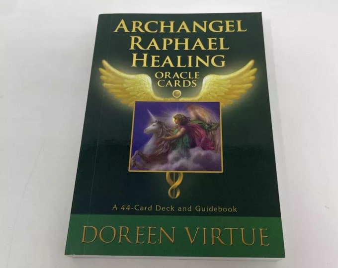 Archangel Raphael Healing Oracle Cards by Doreen Virtue (RARE and OOP ...