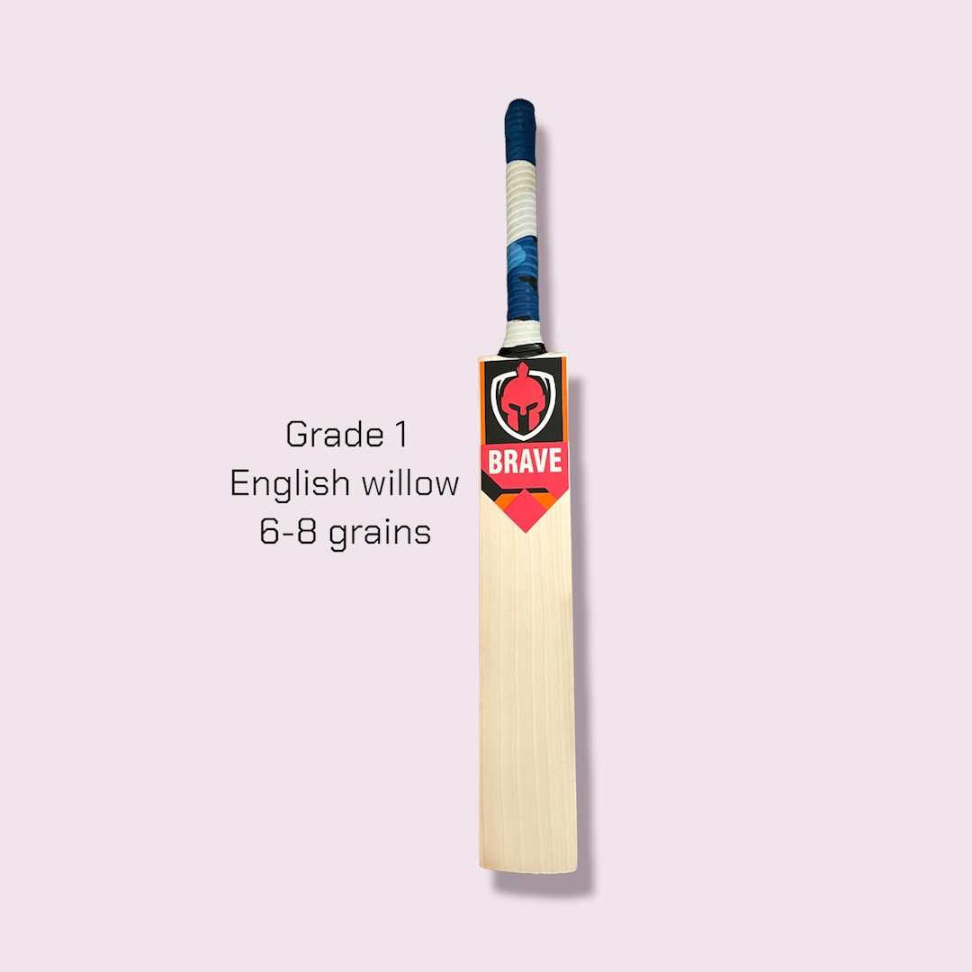 Grade 1 Custom English Willow Cricket Bat - Etsy