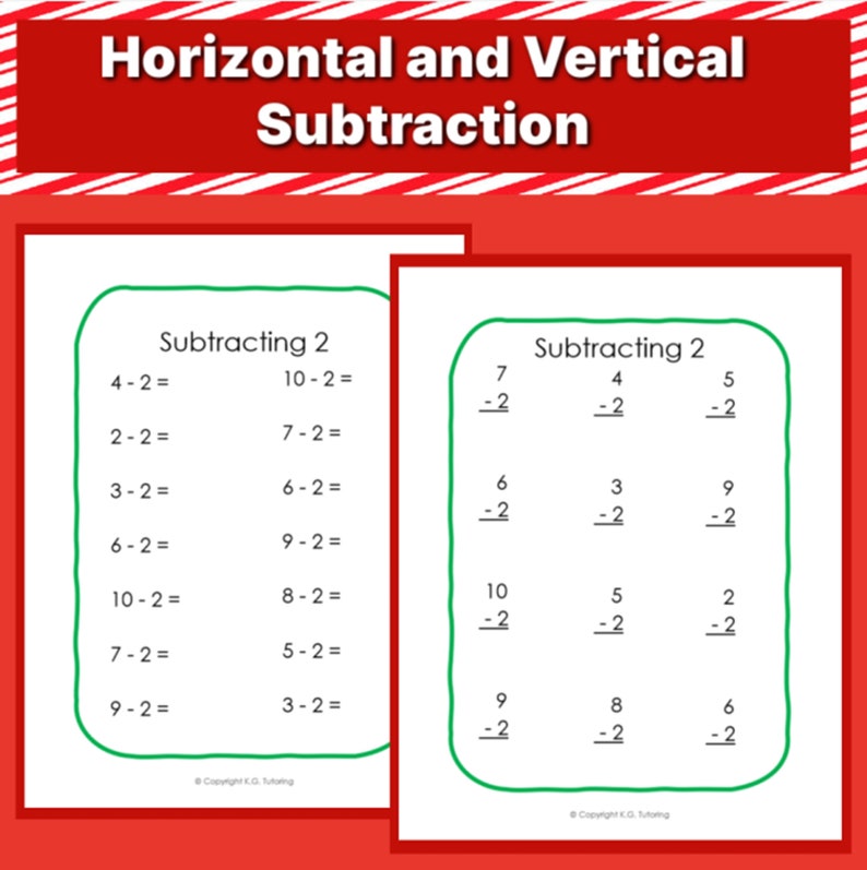 Addition and Subtraction Worksheets for Kids 60 Pages Homeschool ...