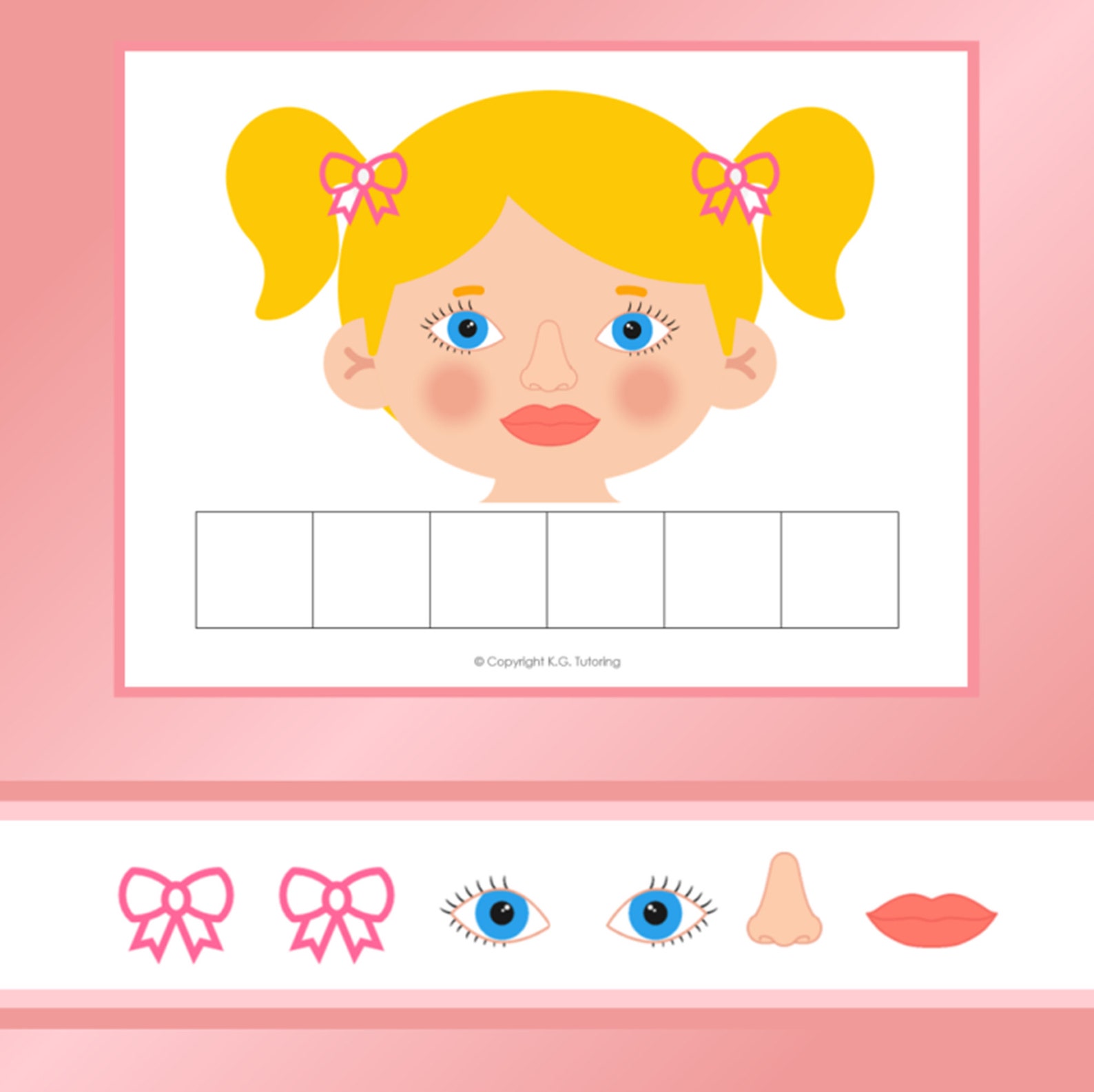 Printable Busy Book Activity - Build a Face - Toddler - Preschool ...