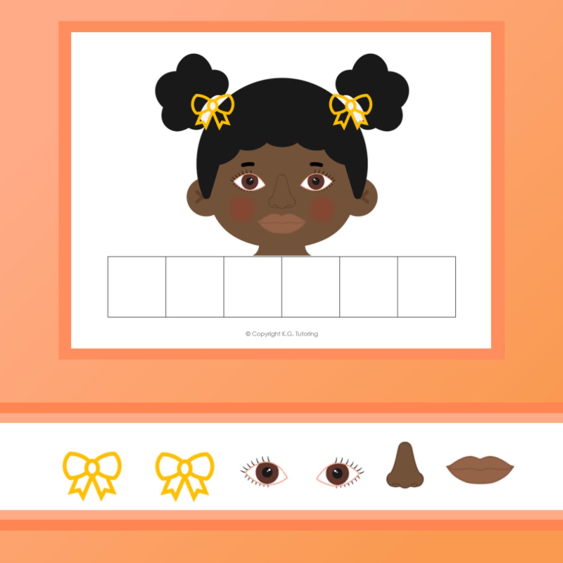 Printable Busy Book Activity - Build a Face - Toddler - Preschool ...