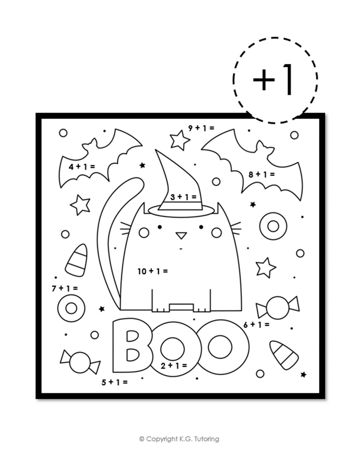 First Grade Addition Worksheets halloween Edition 30 Pages - Etsy