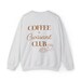 Coffee and Croissant Club Sweatshirt: Trendy Coffee Lover Crewneck - Etsy
