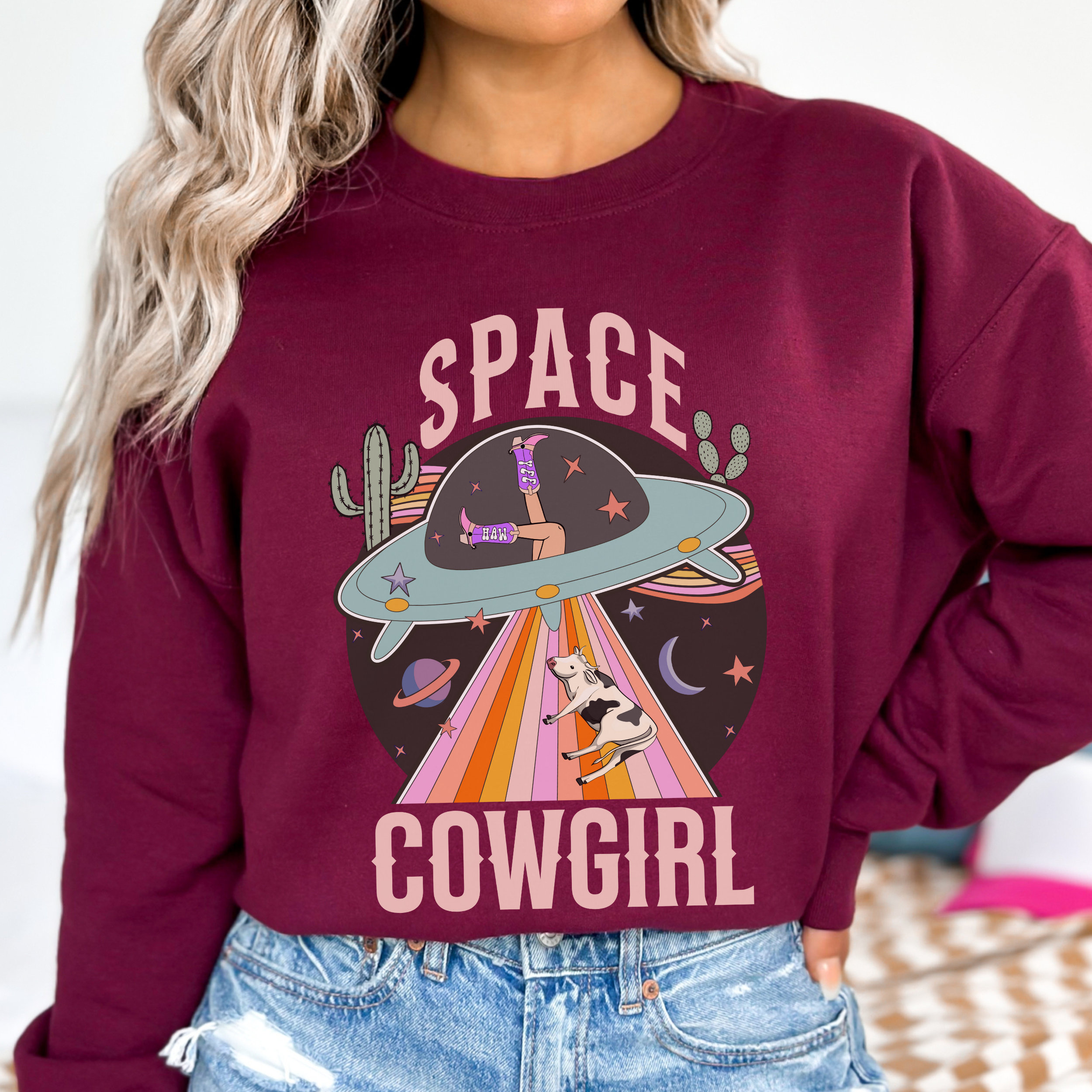 Space Cowgirl Cosmic Cowgirl Cowgirl Birthday Cowgirl Bachelorette ...
