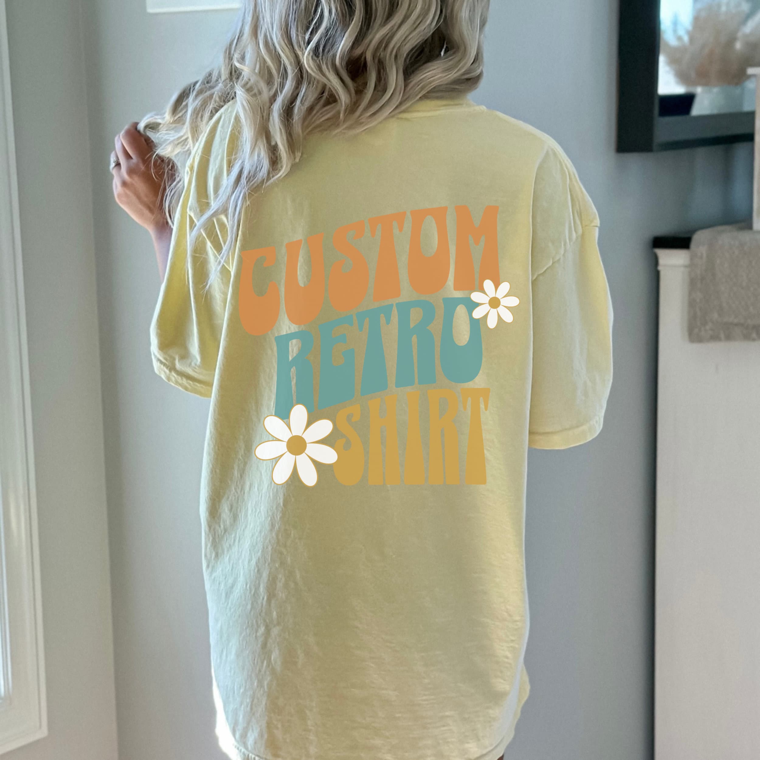 Custom Retro Font Shirt Personalized Cottagecore Shirt Groovy Tshirt ...