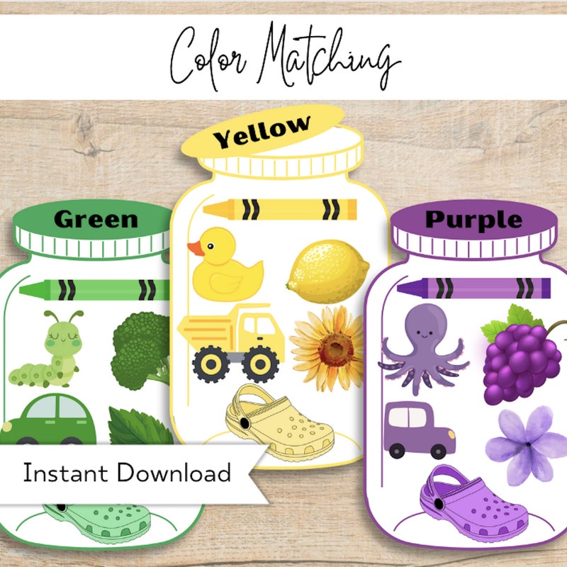 Color Sorting - Etsy