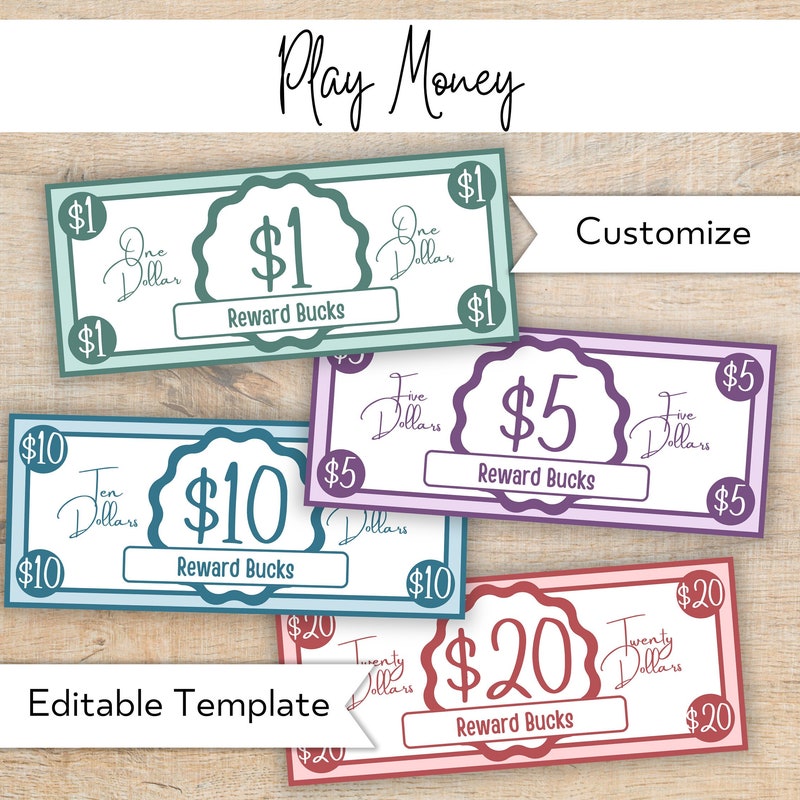 Pretend Bank Notes - Etsy UK