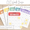 Finger Alphabet 4x4 Bingo Printable Pdfs Contain Everything You Need to ...
