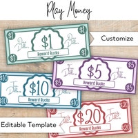 Printable 1 Dollar Play Money – Instant Download - Etsy