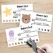 Printable Reward Punch Cards for Kids Custom Behavior Tracker Incentive ...