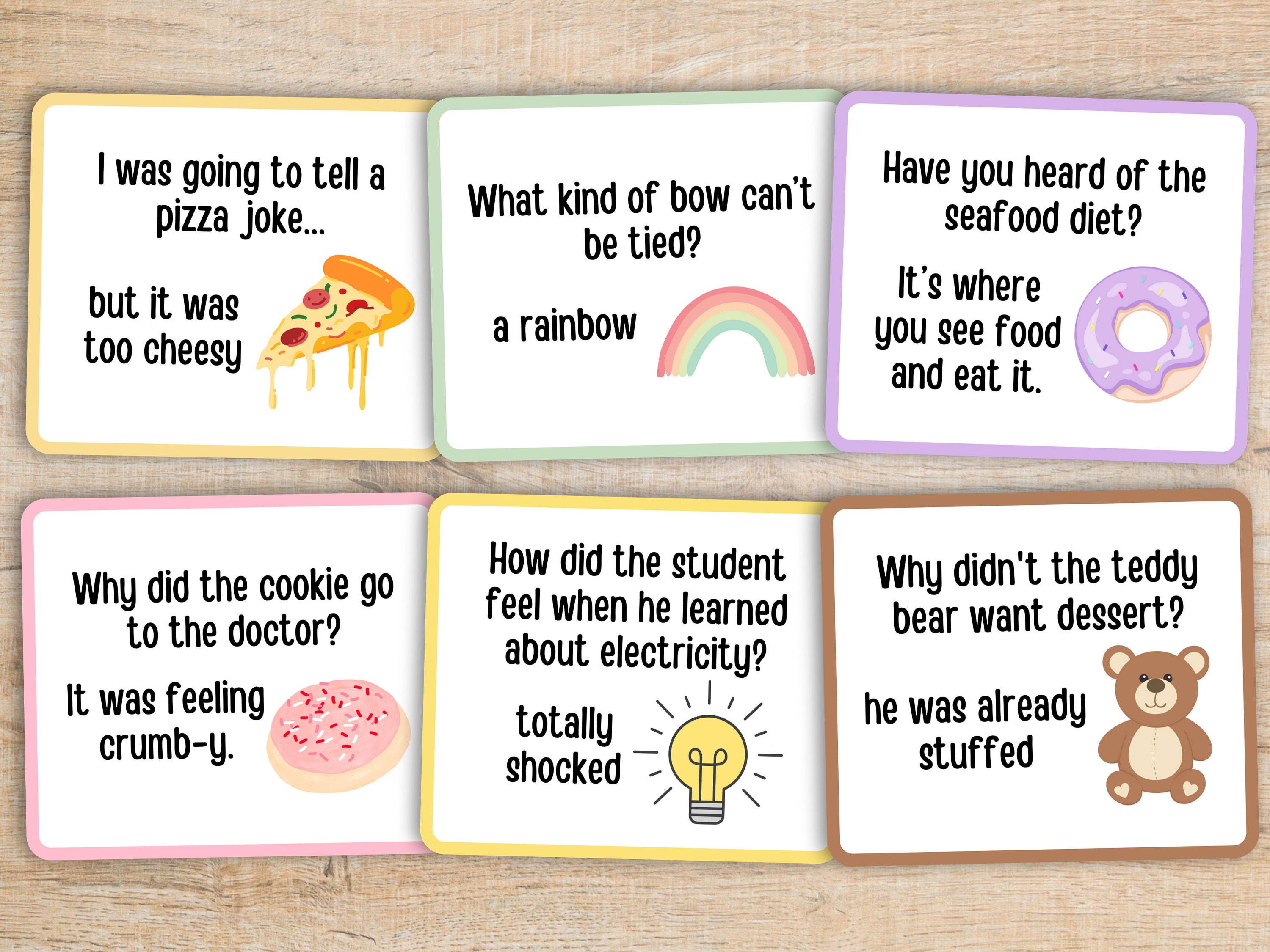 Lunchbox Notes - Printable Lunch Box Jokes - Lunchbox Cards for Kids ...