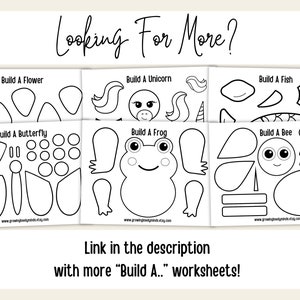 Build A Fish Tank Printable Craft – Kids Activity (digital Download) - Etsy