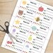 Printable Reward Punch Cards for Kids Custom Behavior Tracker Incentive ...